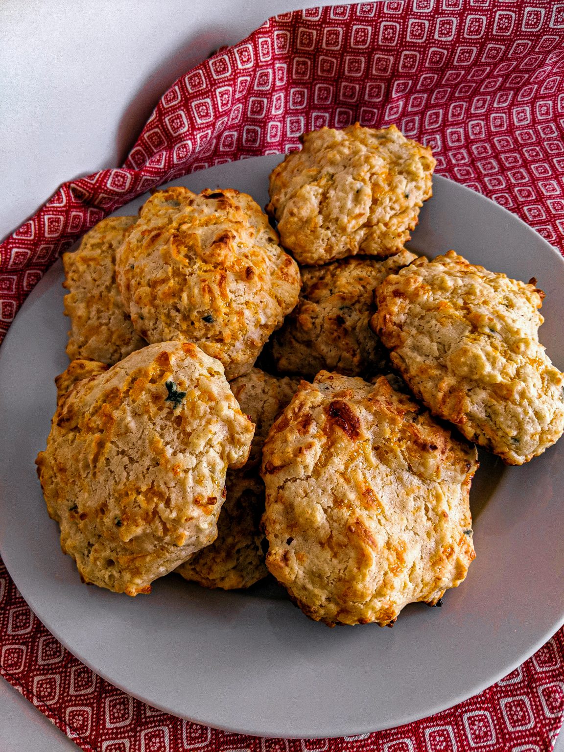 Cheesy Quick Biscuits - Sweet Pea's Kitchen