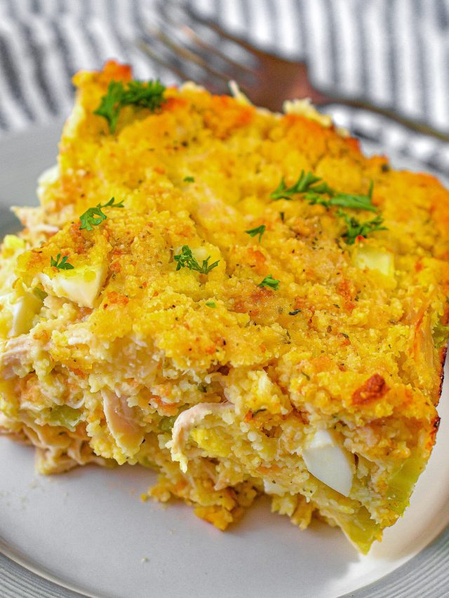 Chicken and Cornbread Stuffing - Sweet Pea's Kitchen