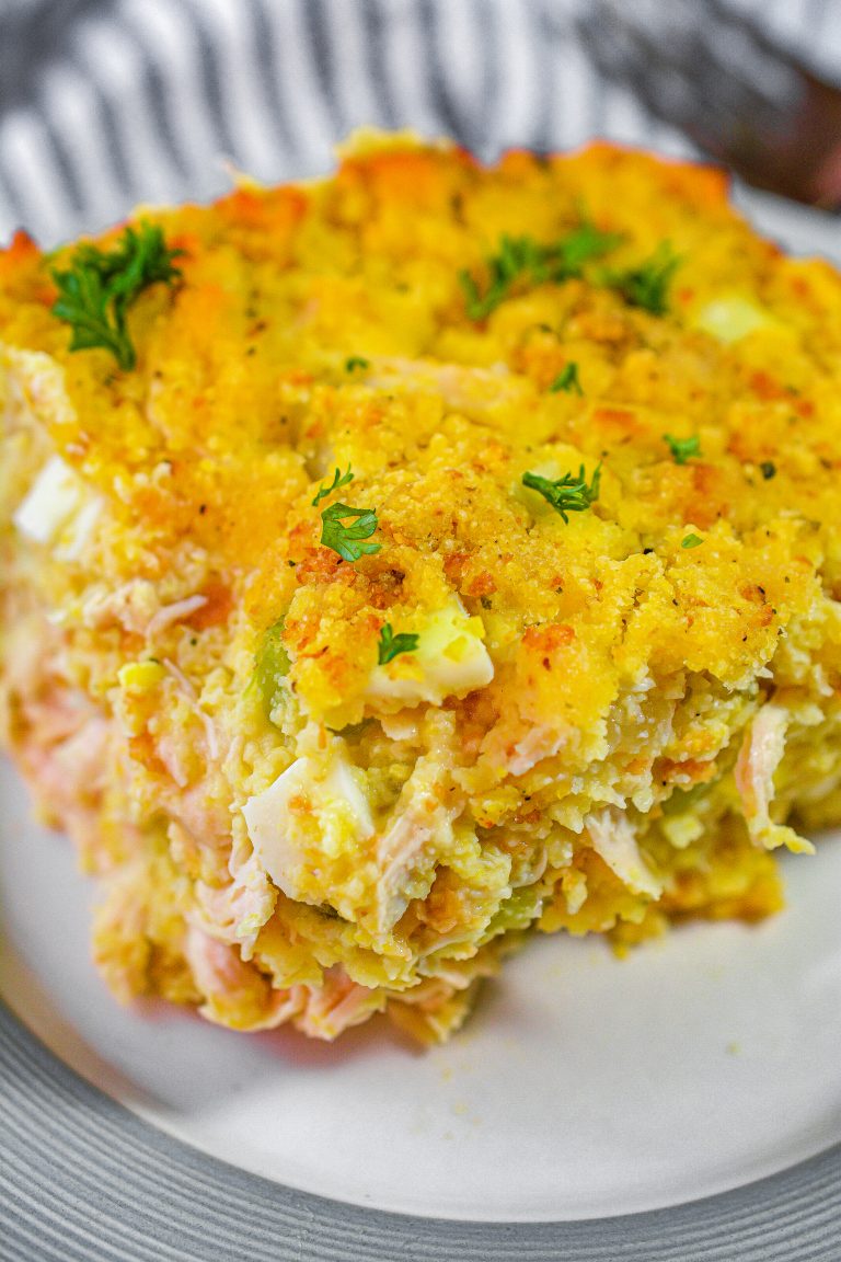 Chicken and Cornbread Stuffing - Sweet Pea's Kitchen