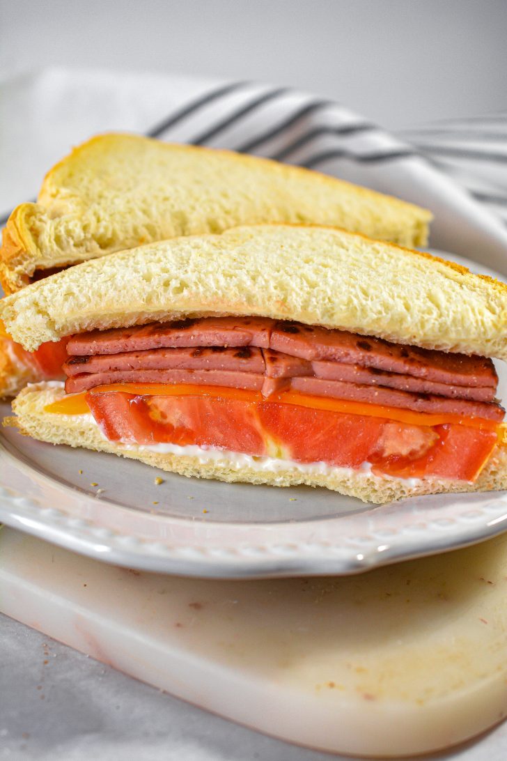 Fried Bologna Sandwiches - Sweet Pea's Kitchen