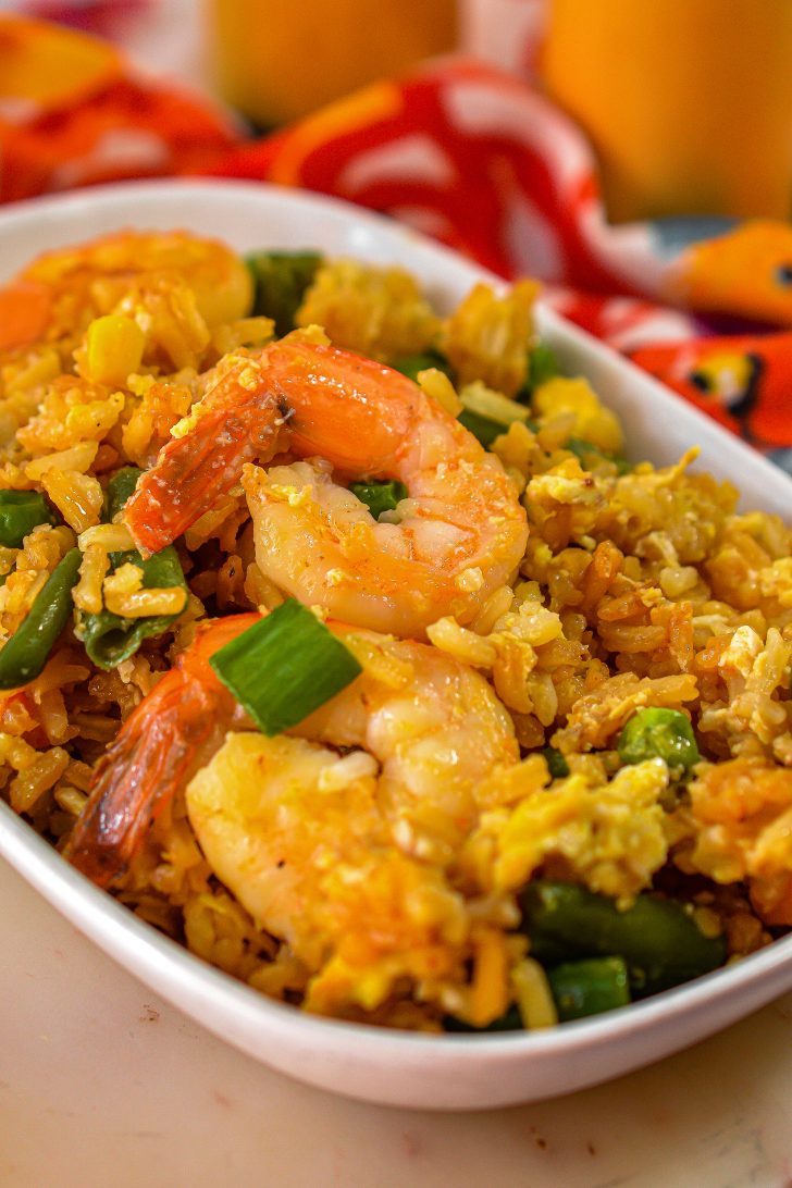 Fried Rice with Shrimp - Sweet Pea's Kitchen