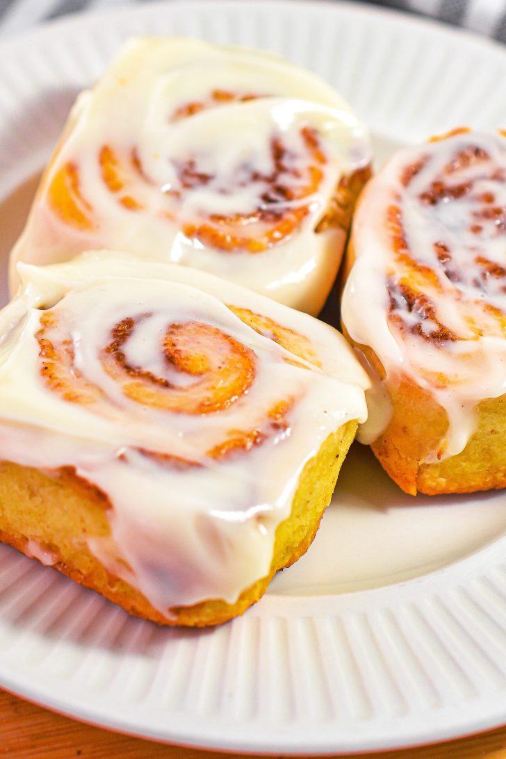 No Yeast Cinnamon Rolls - Sweet Pea's Kitchen