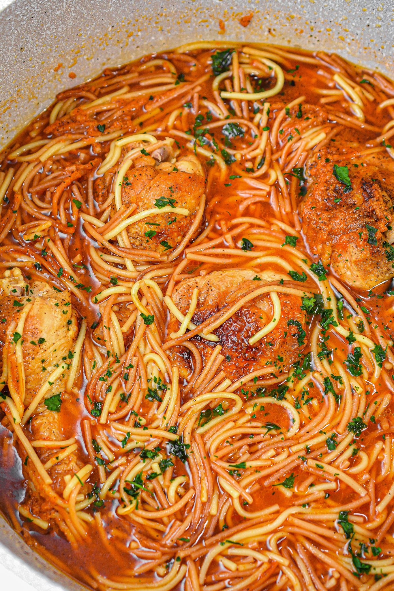 Sopa de Fideo With Chicken - Sweet Pea's Kitchen
