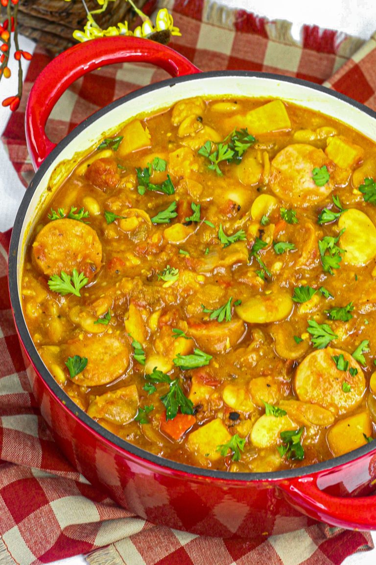 Sweet Potato Stew with Sausage - Sweet Pea's Kitchen