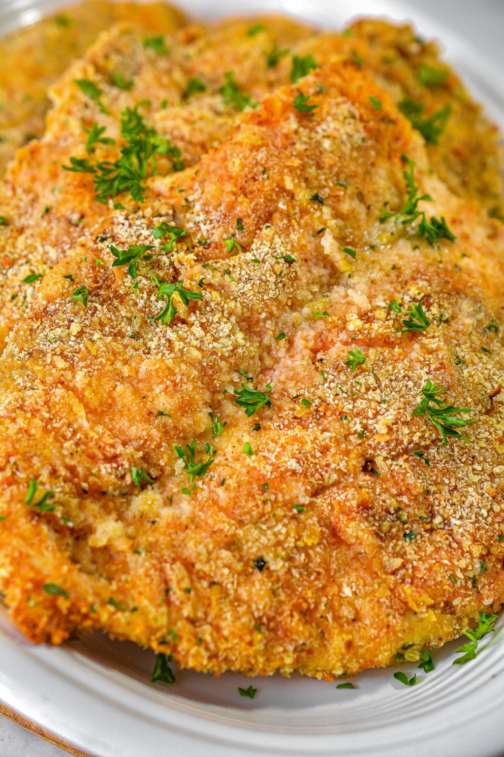 Baked Chicken Schnitzel - Sweet Pea's Kitchen