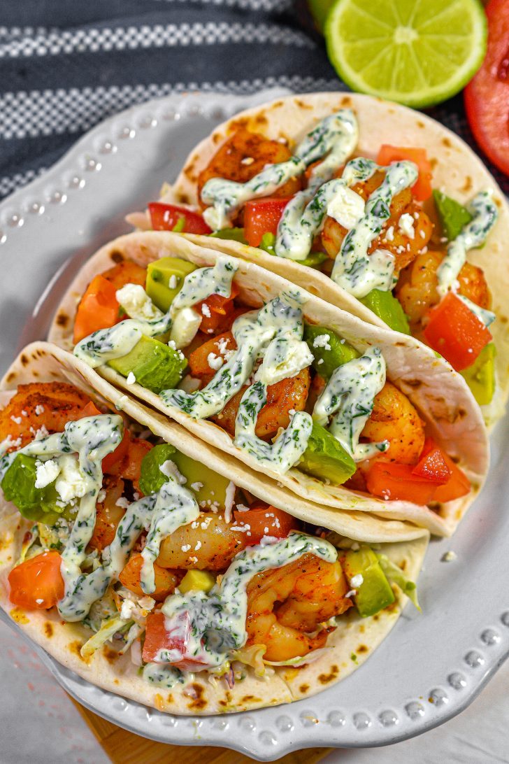 Best Ever Shrimp Tacos - Sweet Pea's Kitchen