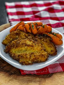 Crispy Chicken Schnitzel - Sweet Pea's Kitchen