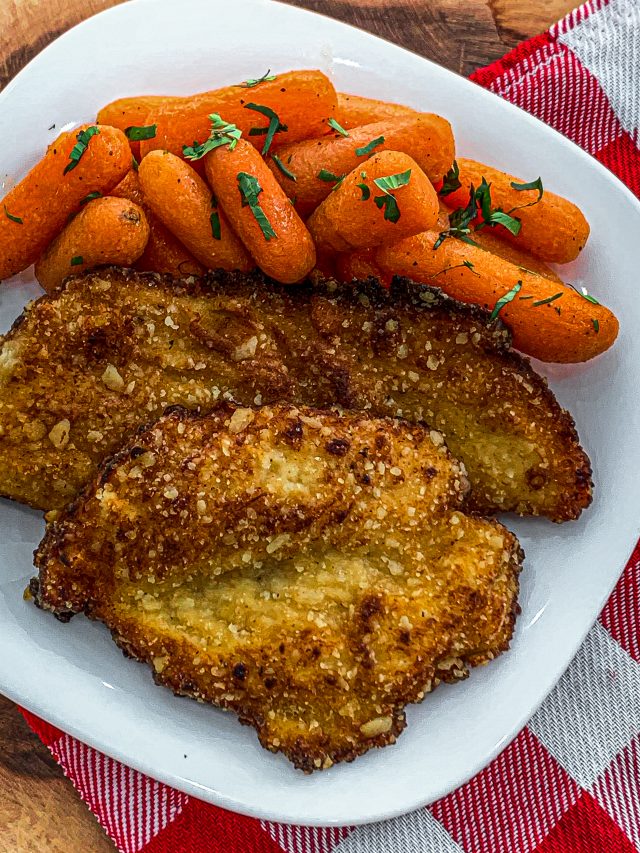 Crispy Chicken Schnitzel - Sweet Pea's Kitchen