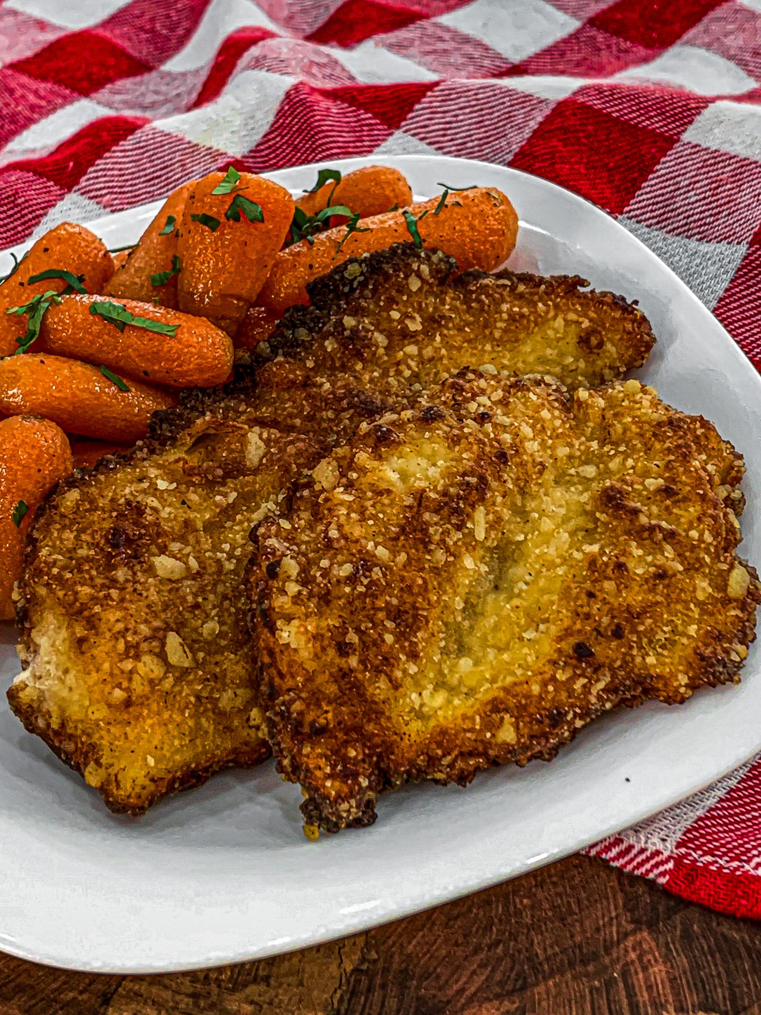 Crispy Chicken Schnitzel - Sweet Pea's Kitchen