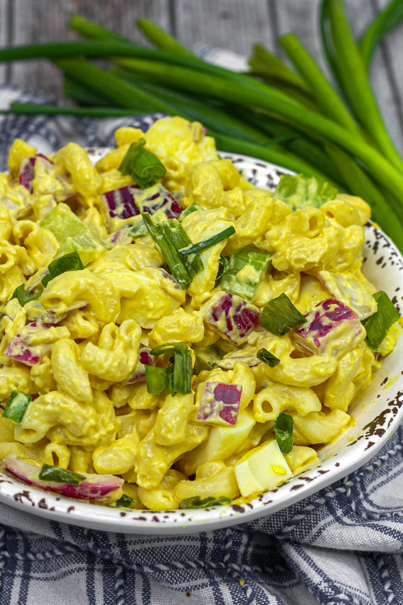 Deviled Egg Pasta Salad - Sweet Pea's Kitchen