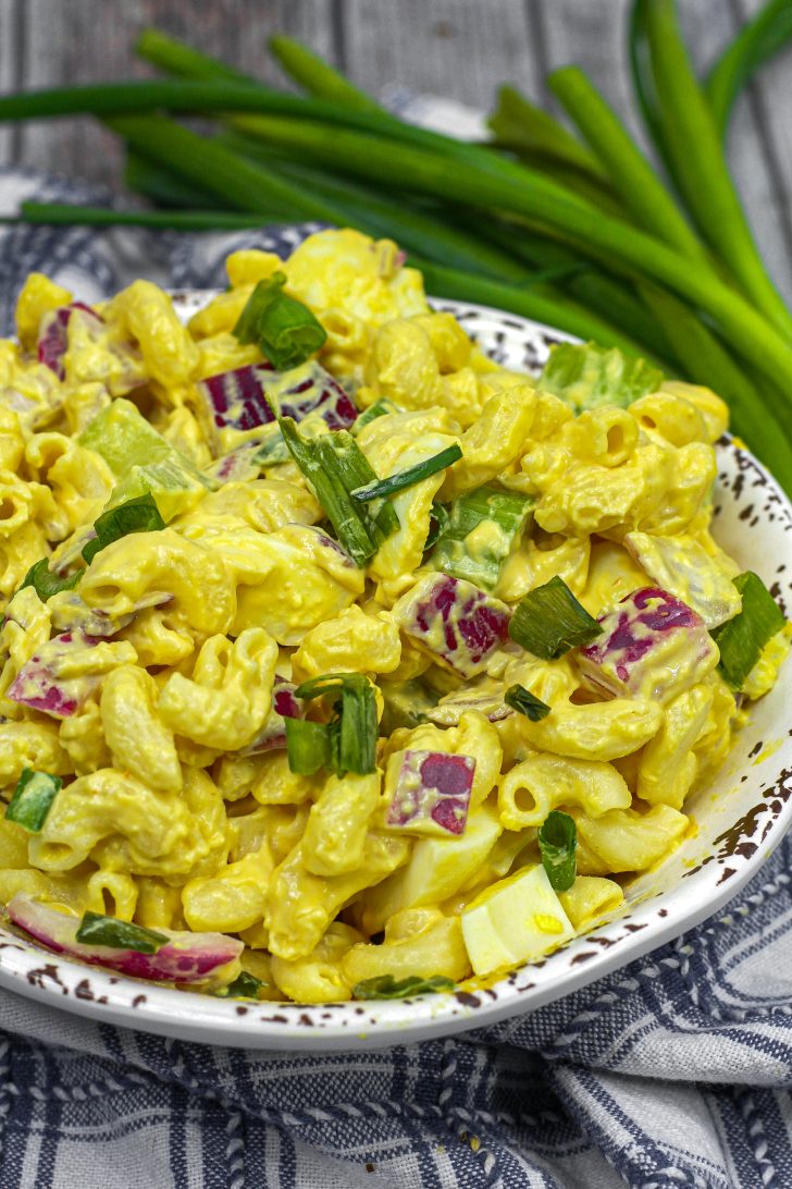 Deviled Egg Pasta Salad - Sweet Pea's Kitchen
