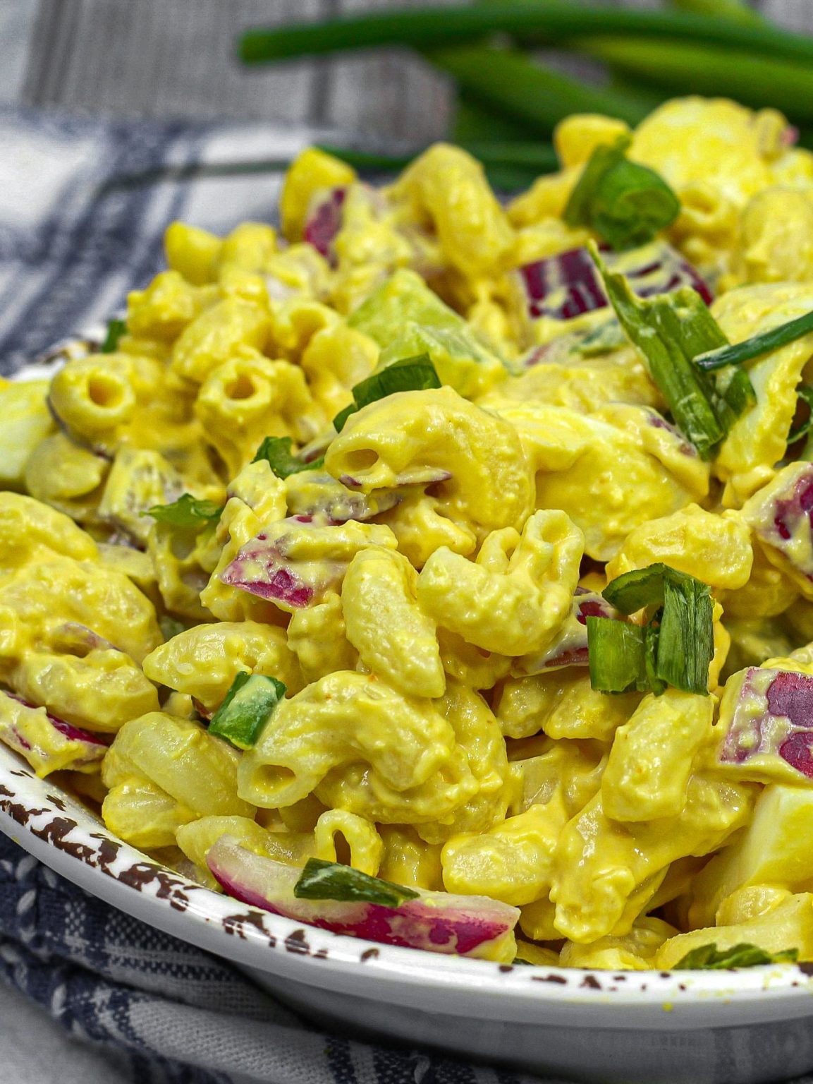 Deviled Egg Pasta Salad - Sweet Pea's Kitchen