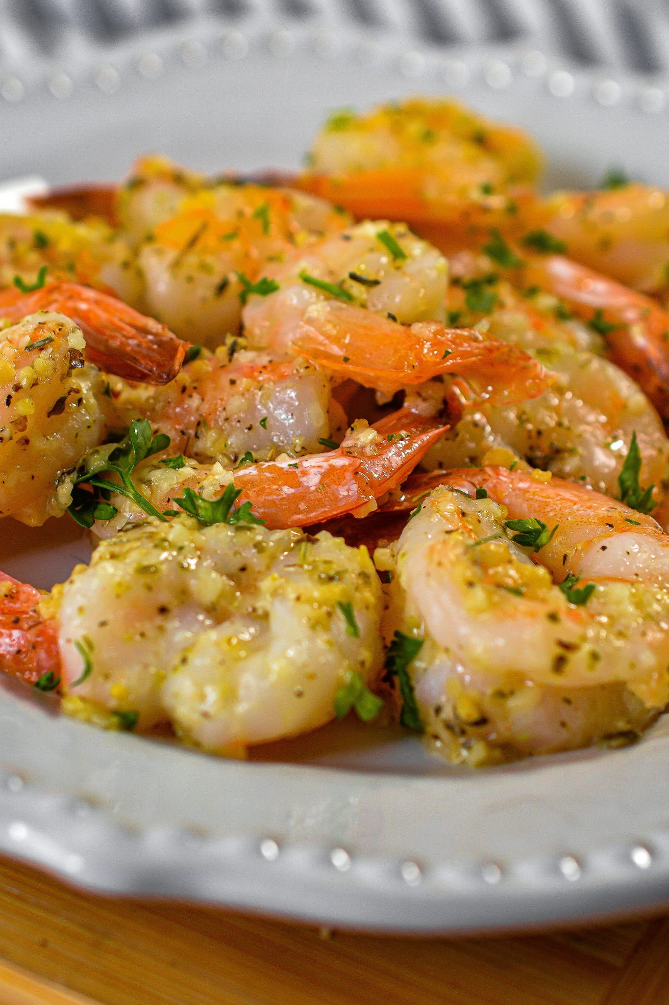 Garlic Parmesan Roasted Shrimp - Sweet Pea's Kitchen