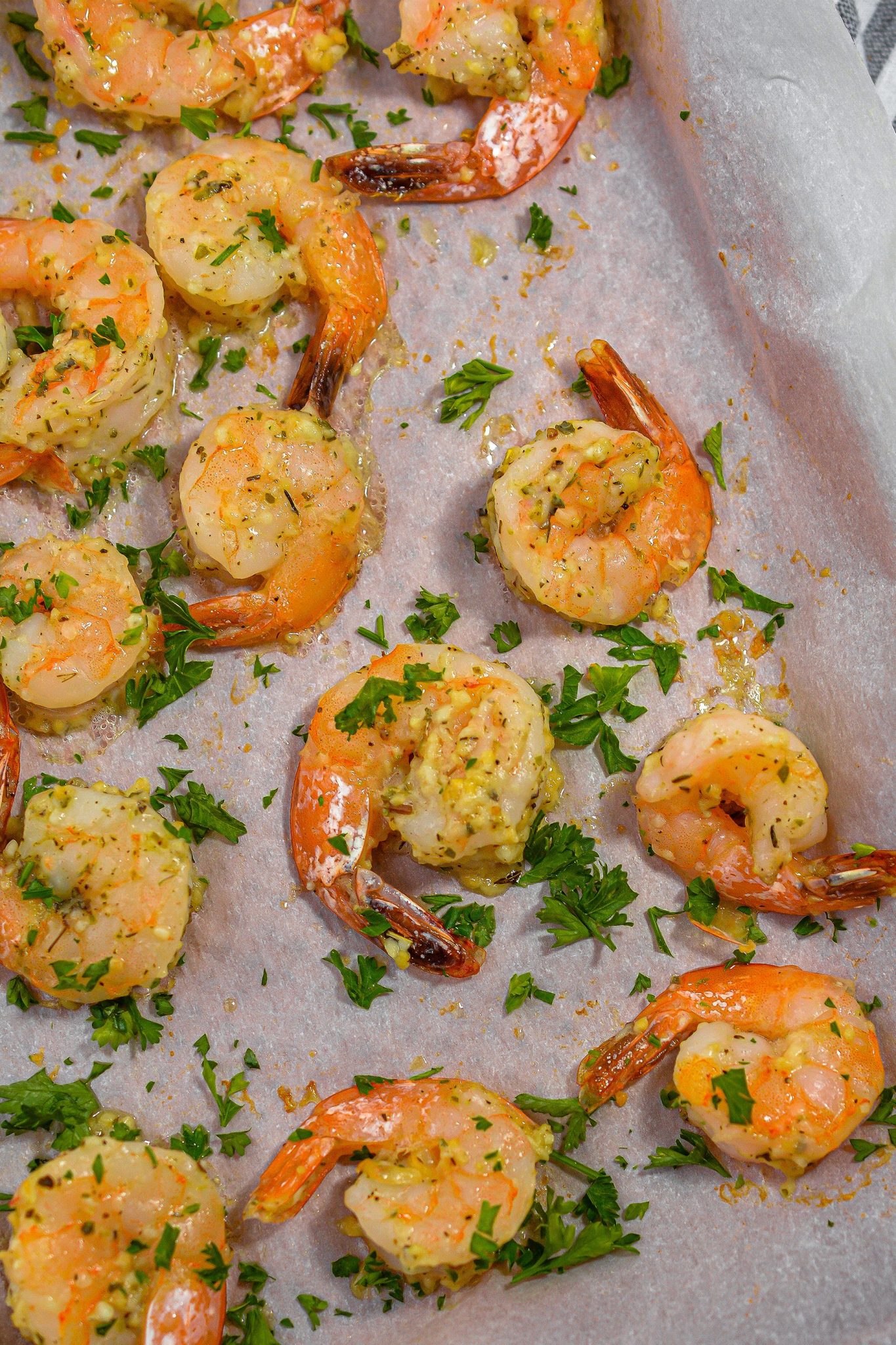 Garlic Parmesan Roasted Shrimp - Sweet Pea's Kitchen