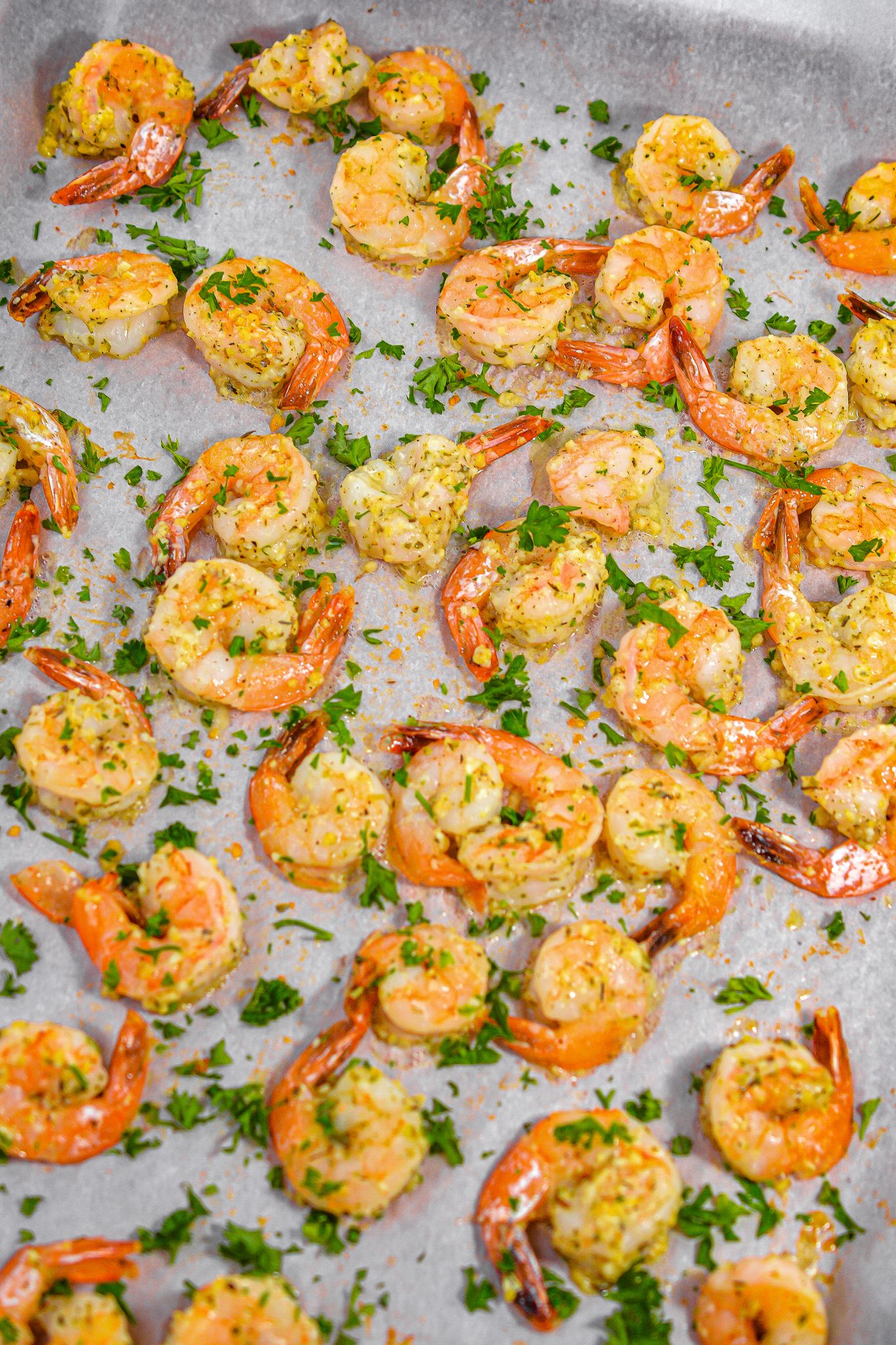 Garlic Parmesan Roasted Shrimp - Sweet Pea's Kitchen