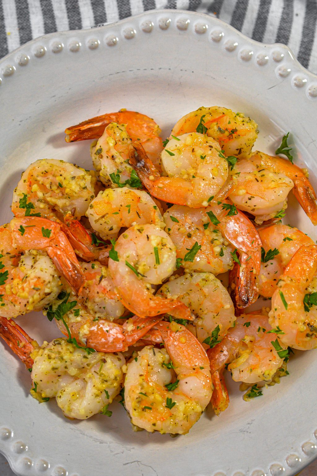 Garlic Parmesan Roasted Shrimp - Sweet Pea's Kitchen