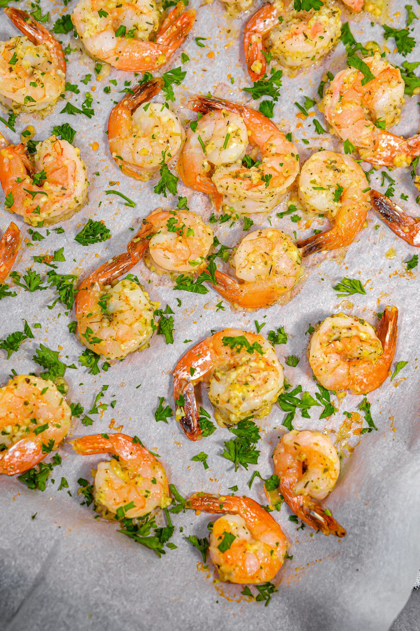 Garlic Parmesan Roasted Shrimp - Sweet Pea's Kitchen