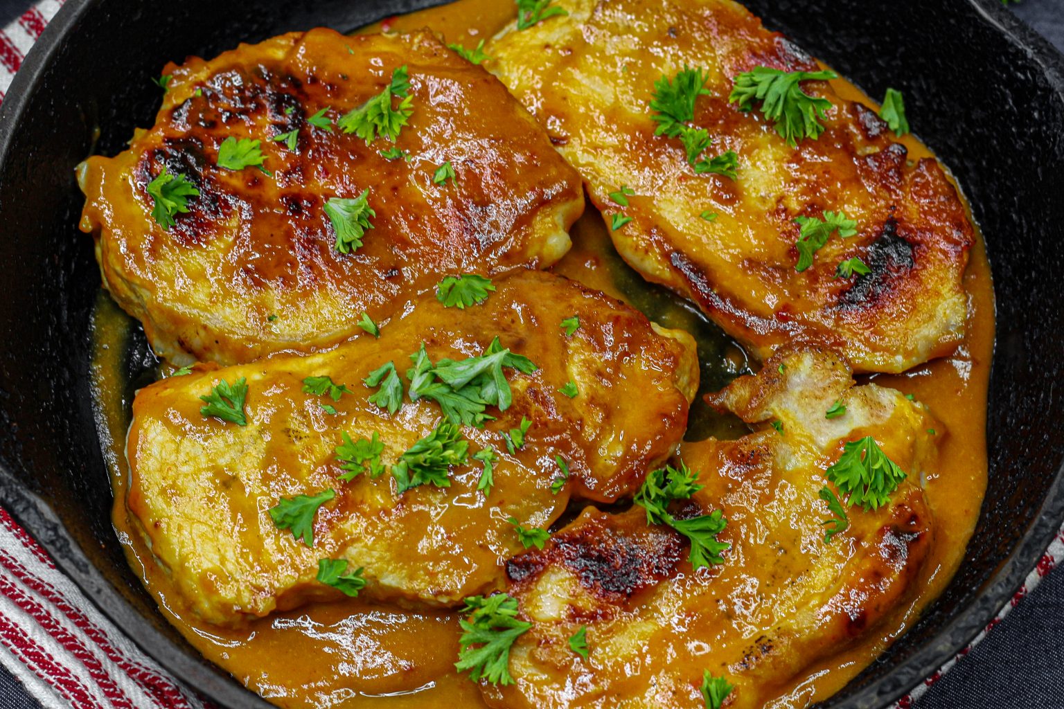 Honey Mustard Pork Chops - Sweet Pea's Kitchen