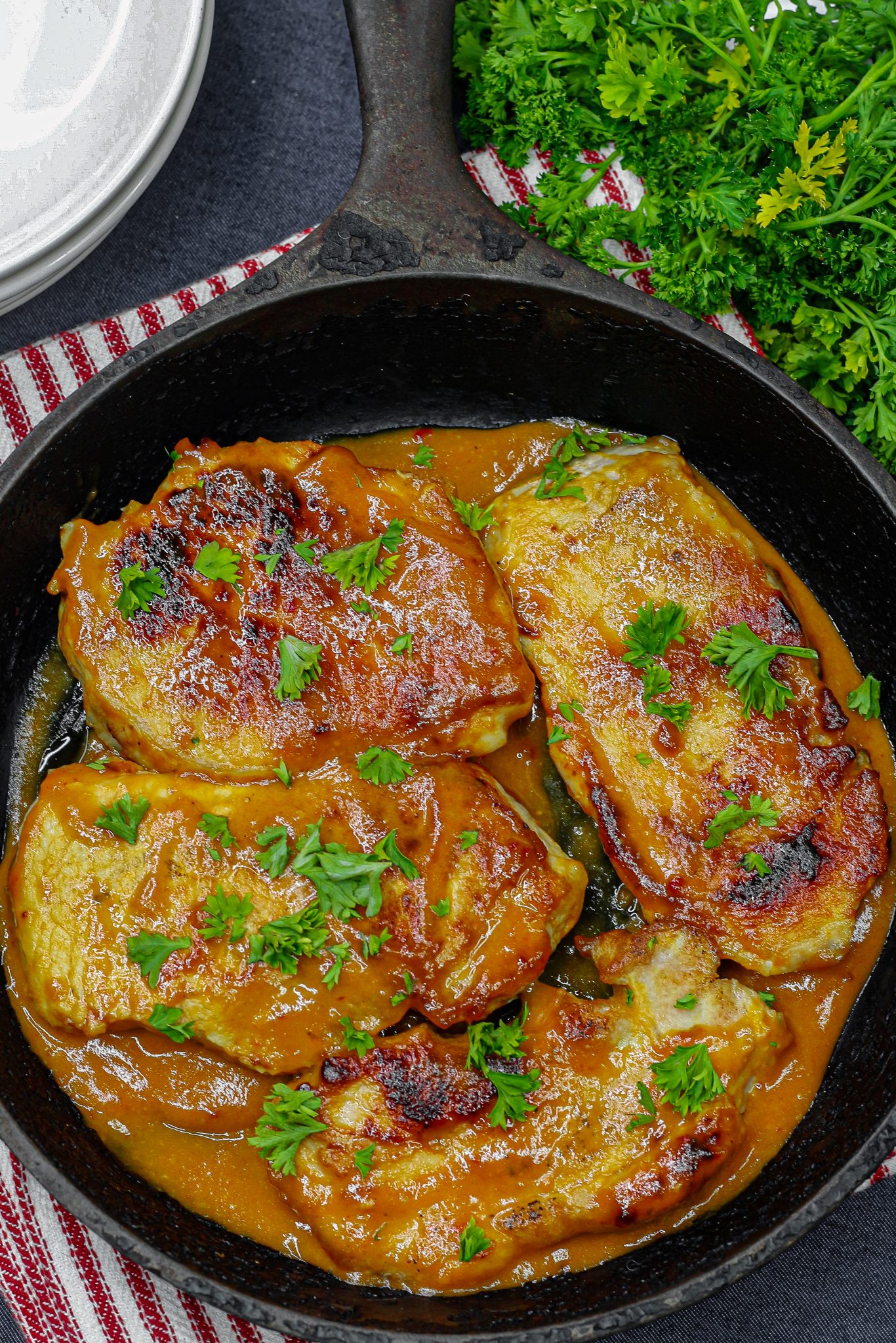 Honey Mustard Pork Chops - Sweet Pea's Kitchen