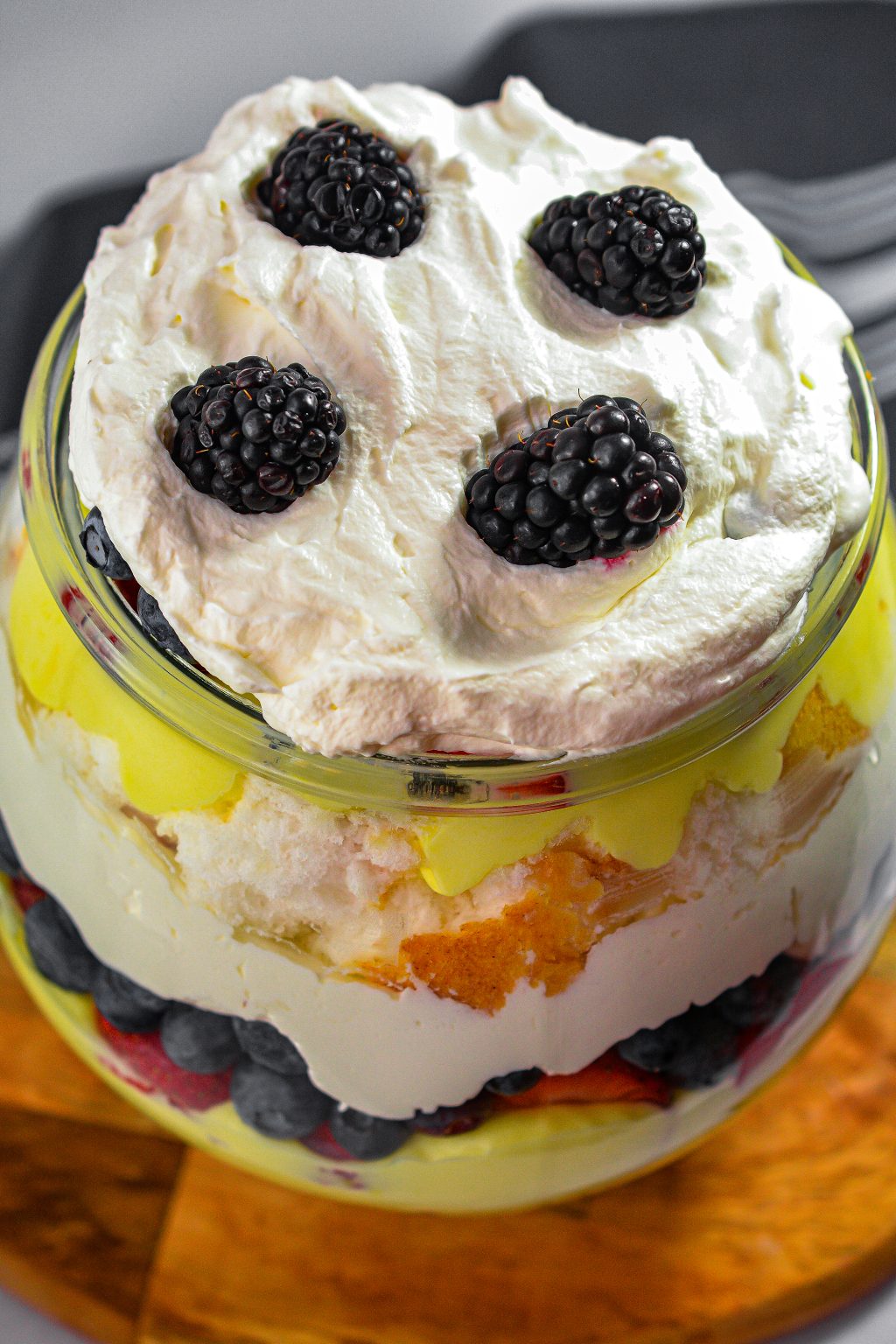 Lemon Berry Trifle - Sweet Pea's Kitchen