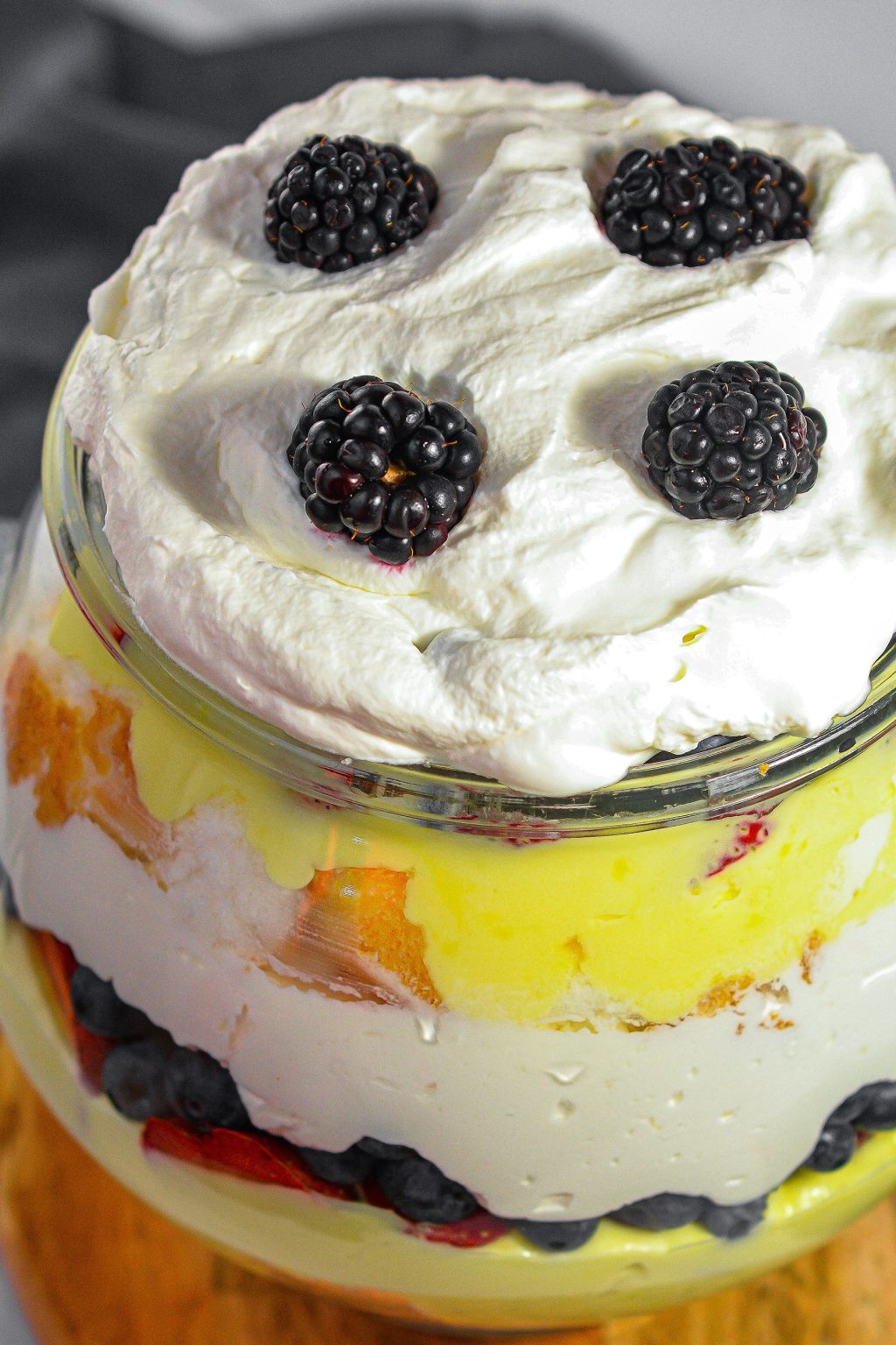 Lemon Berry Trifle - Sweet Pea's Kitchen