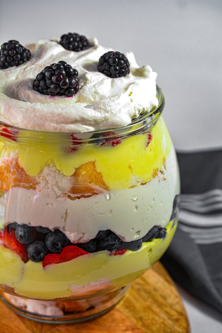 Lemon Berry Trifle - Sweet Pea's Kitchen