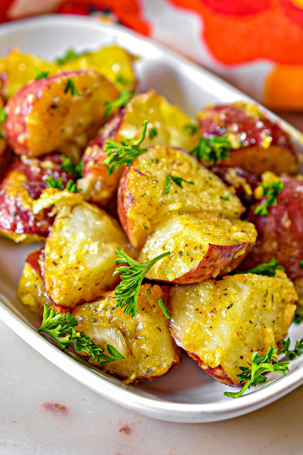 Parmesan Roasted Red Potatoes - Sweet Pea's Kitchen