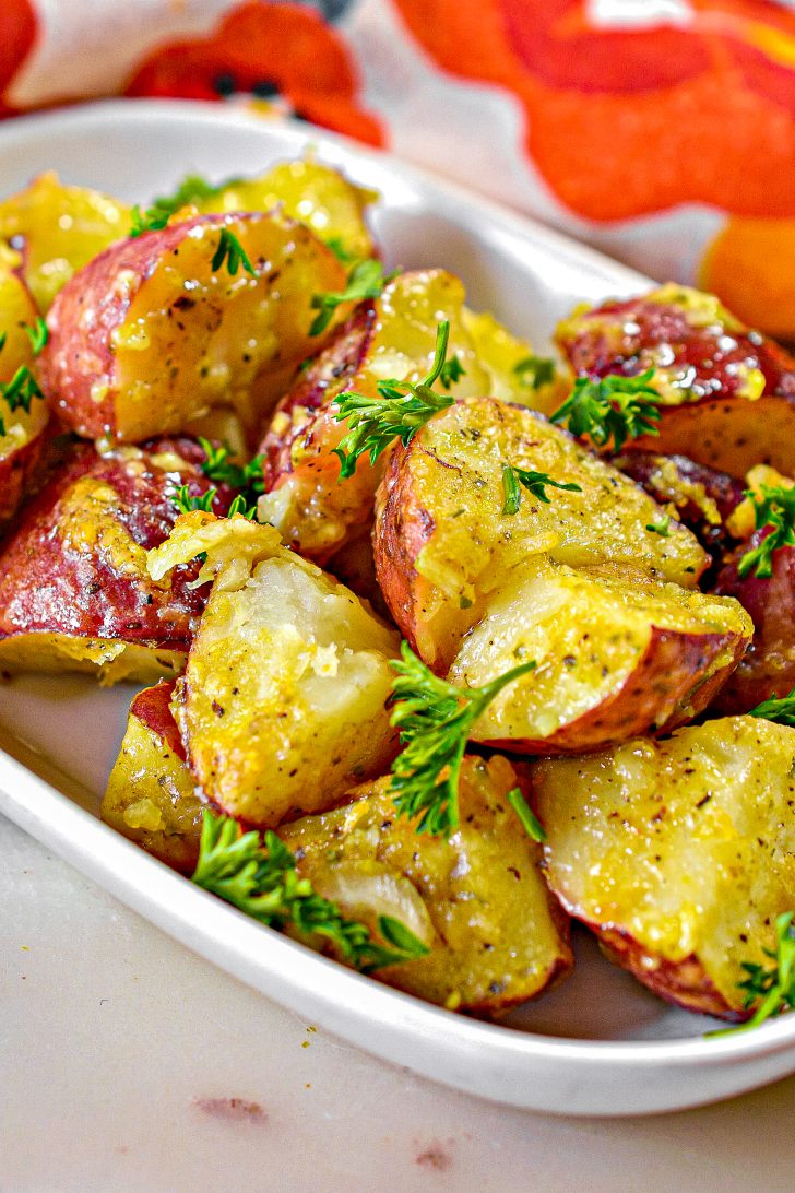 Parmesan Roasted Red Potatoes - Sweet Pea's Kitchen