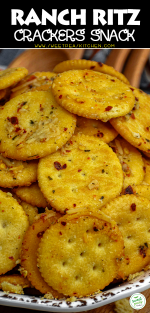 Ranch Ritz Crackers - Sweet Pea's Kitchen