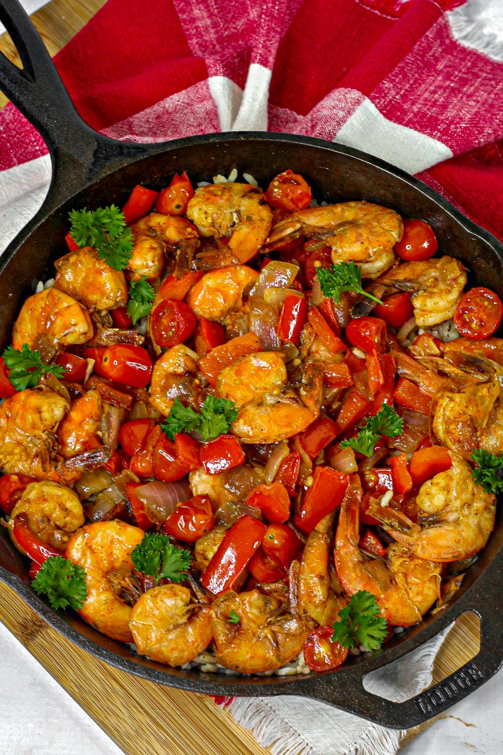 Spanish Shrimp with Rice - Sweet Pea's Kitchen