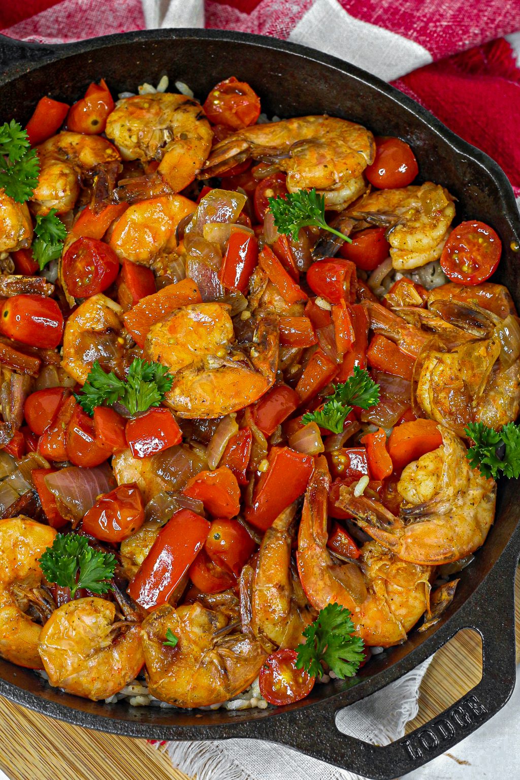 Spanish Shrimp with Rice - Sweet Pea's Kitchen