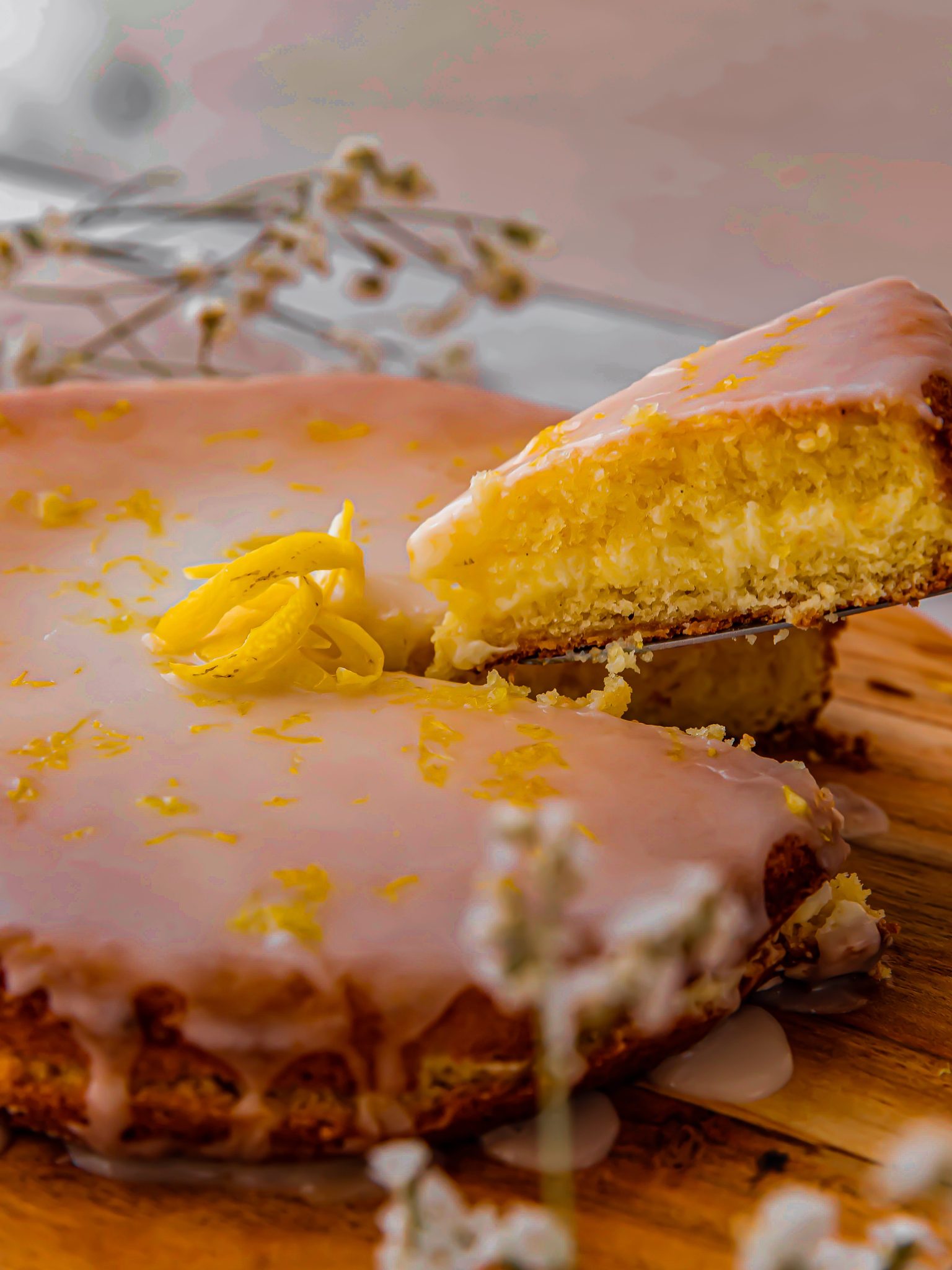 Triple Lemon Cake - Sweet Pea's Kitchen