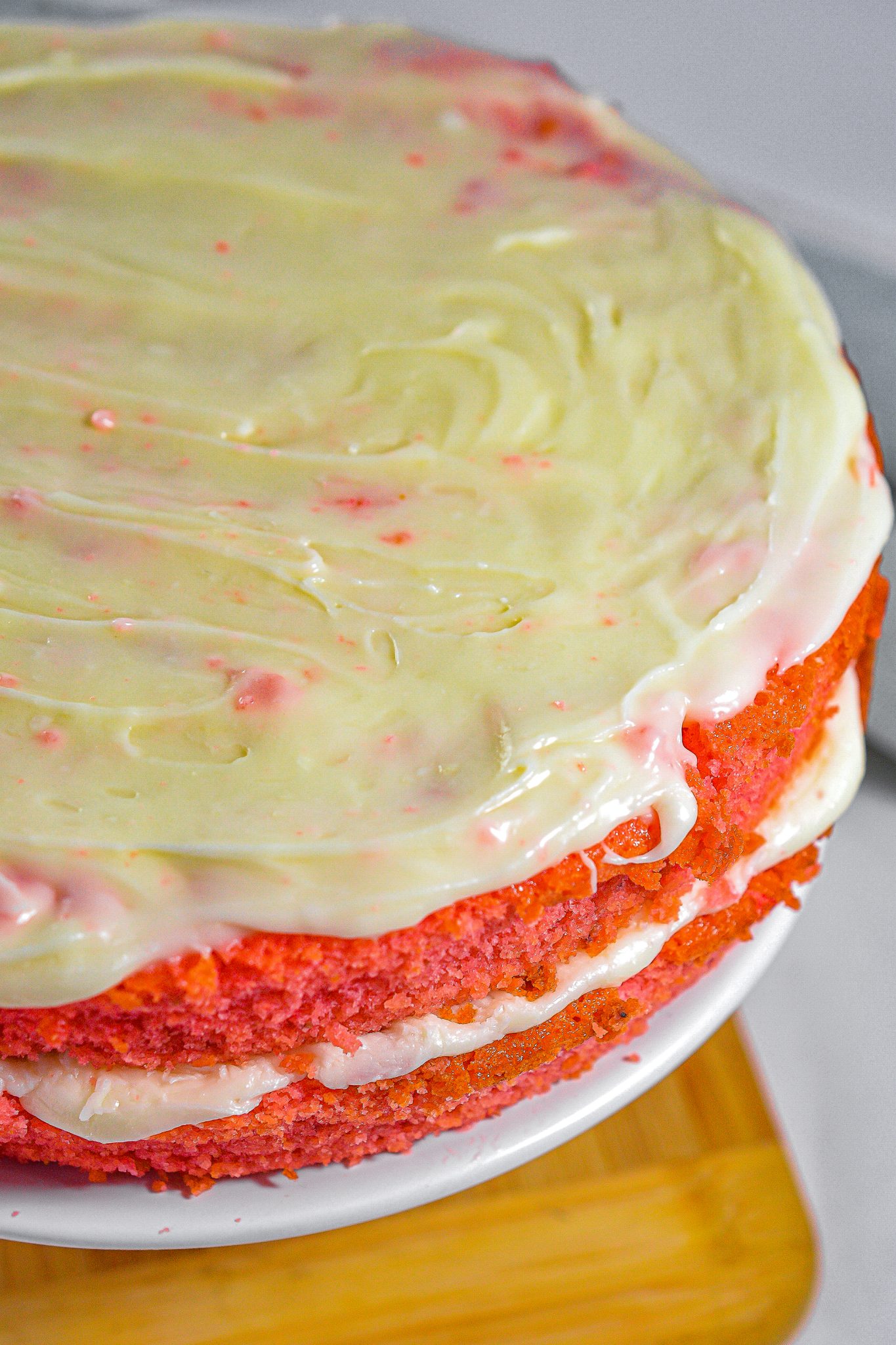 White Chocolate Strawberry Cake - Sweet Pea's Kitchen