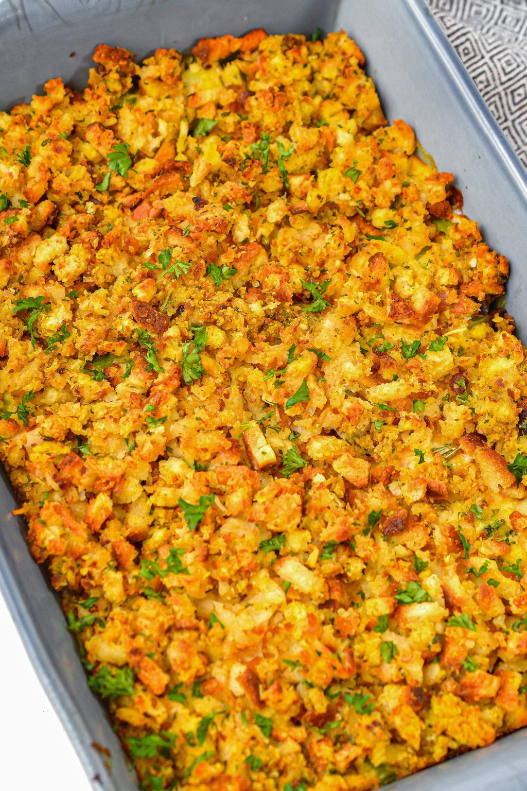 Cheesy Chicken Broccoli Stuffing Bake - Sweet Pea's Kitchen