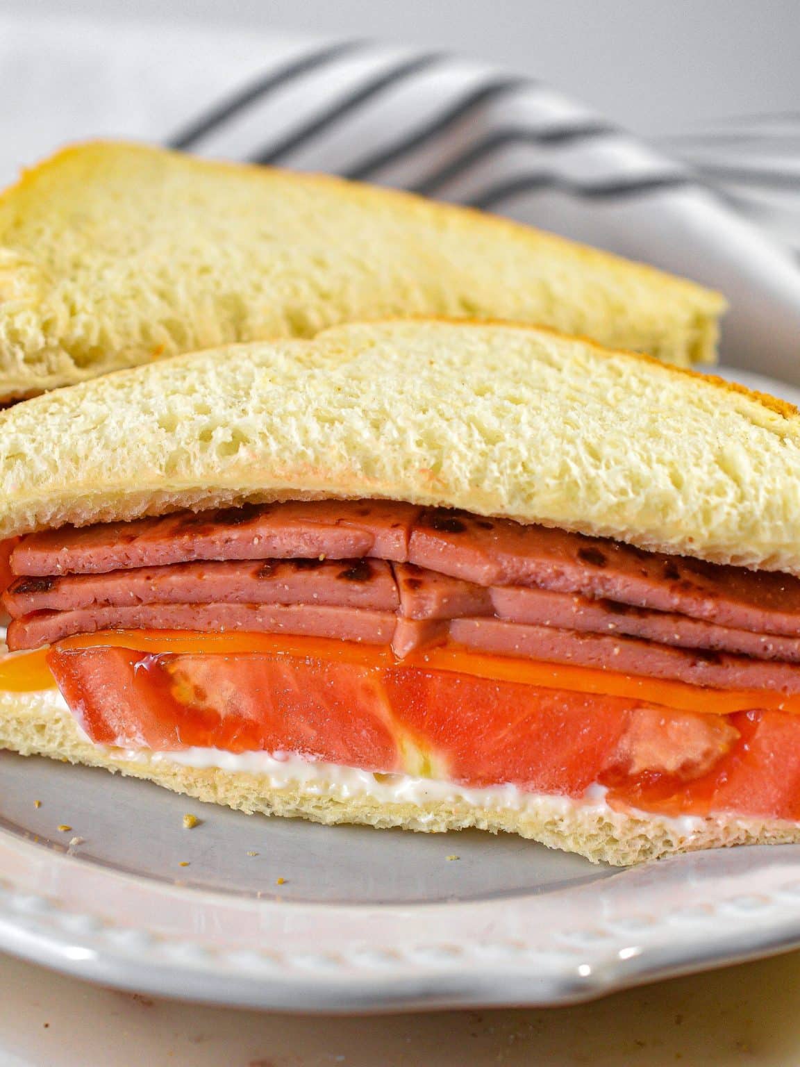 Fried Bologna Sandwiches - Sweet Pea's Kitchen