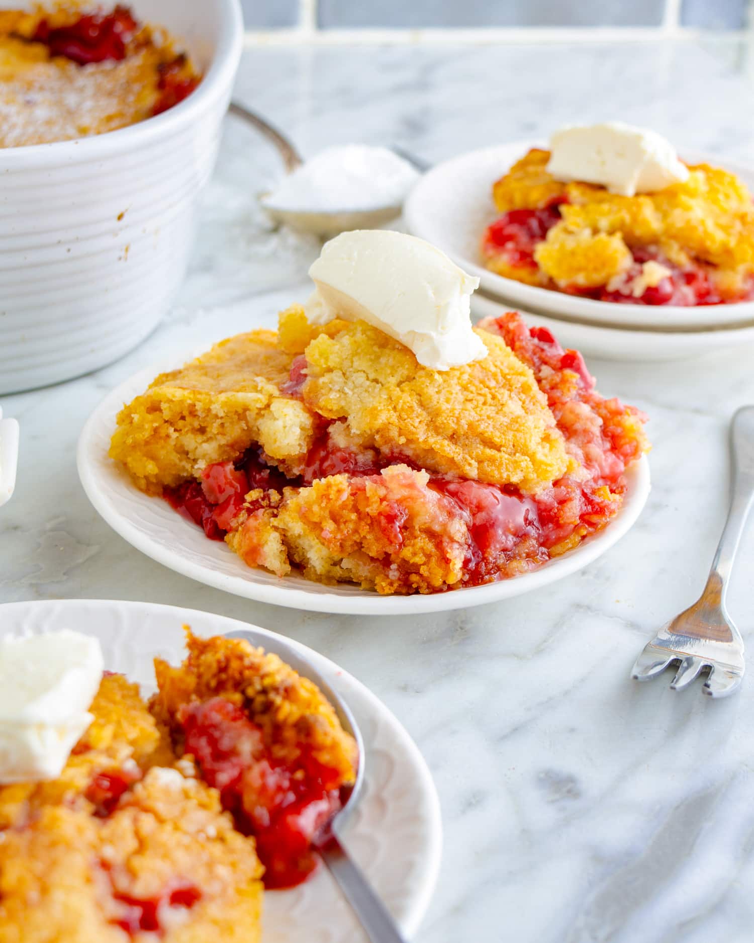 Cherry Dump Cake - Sweet Pea's Kitchen