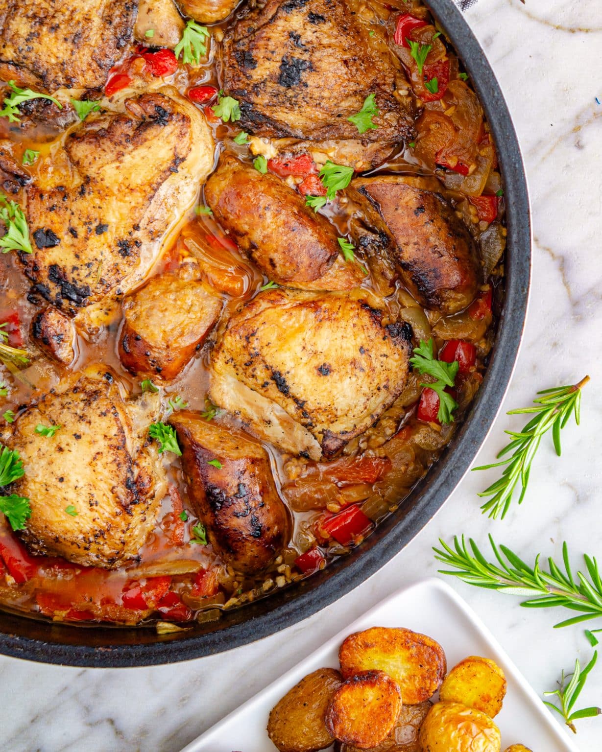 Chicken Scarpariello - Sweet Pea's Kitchen