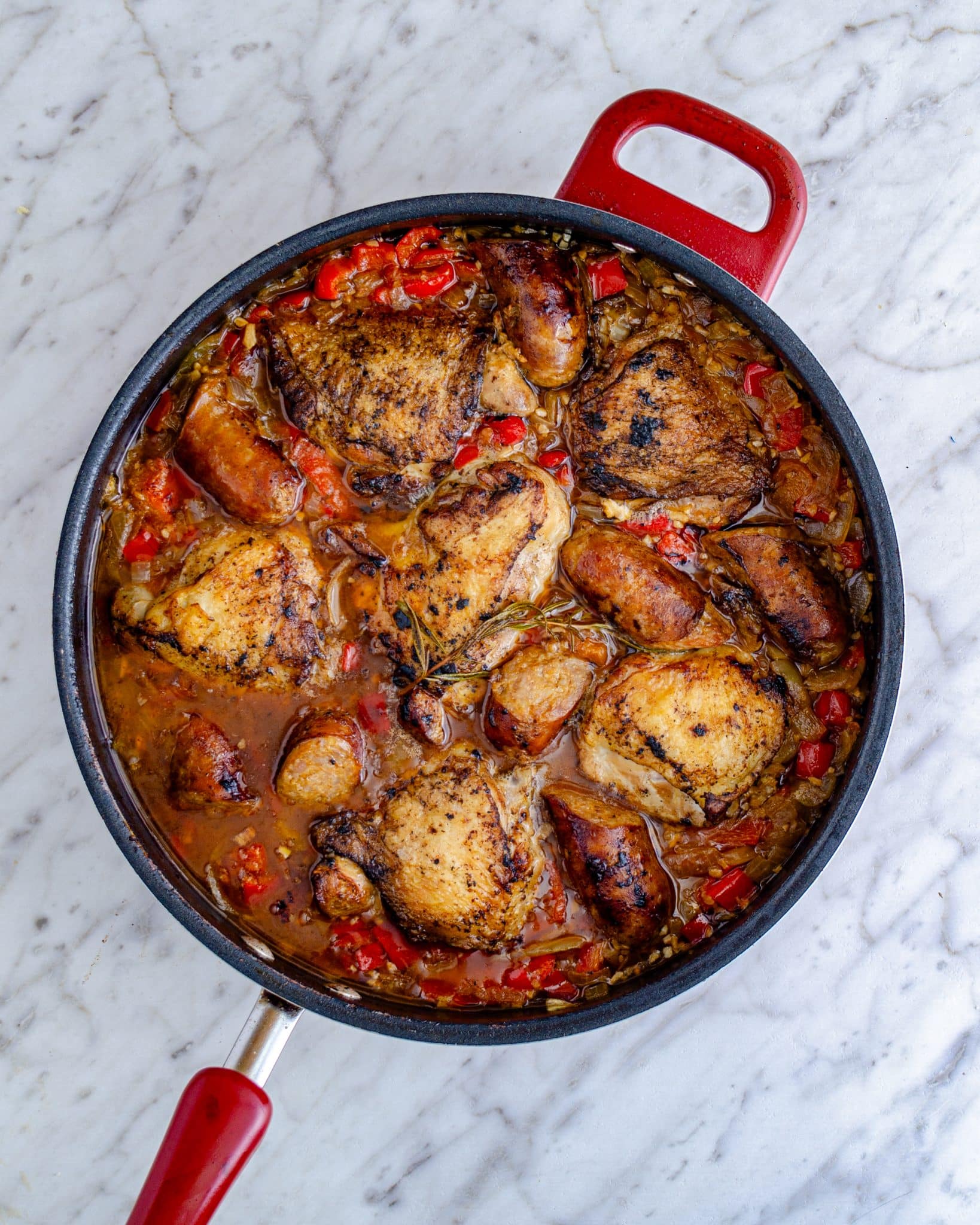 Chicken Scarpariello - Sweet Pea's Kitchen