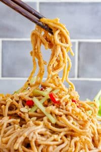 Cold Sesame Noodles - Sweet Pea's Kitchen