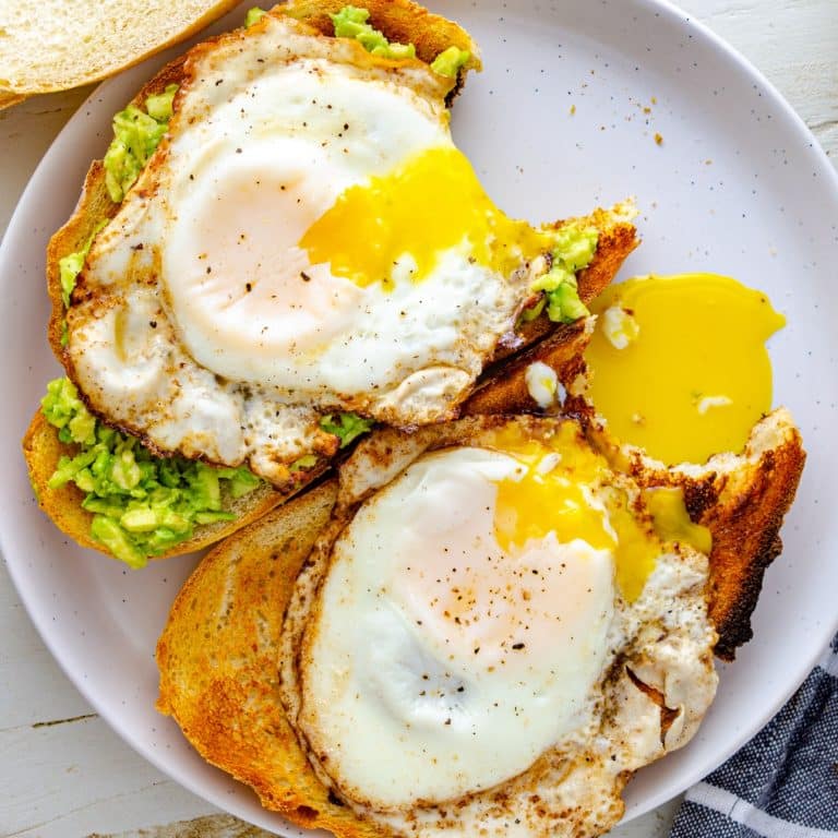 Basted Eggs - Sweet Pea's Kitchen