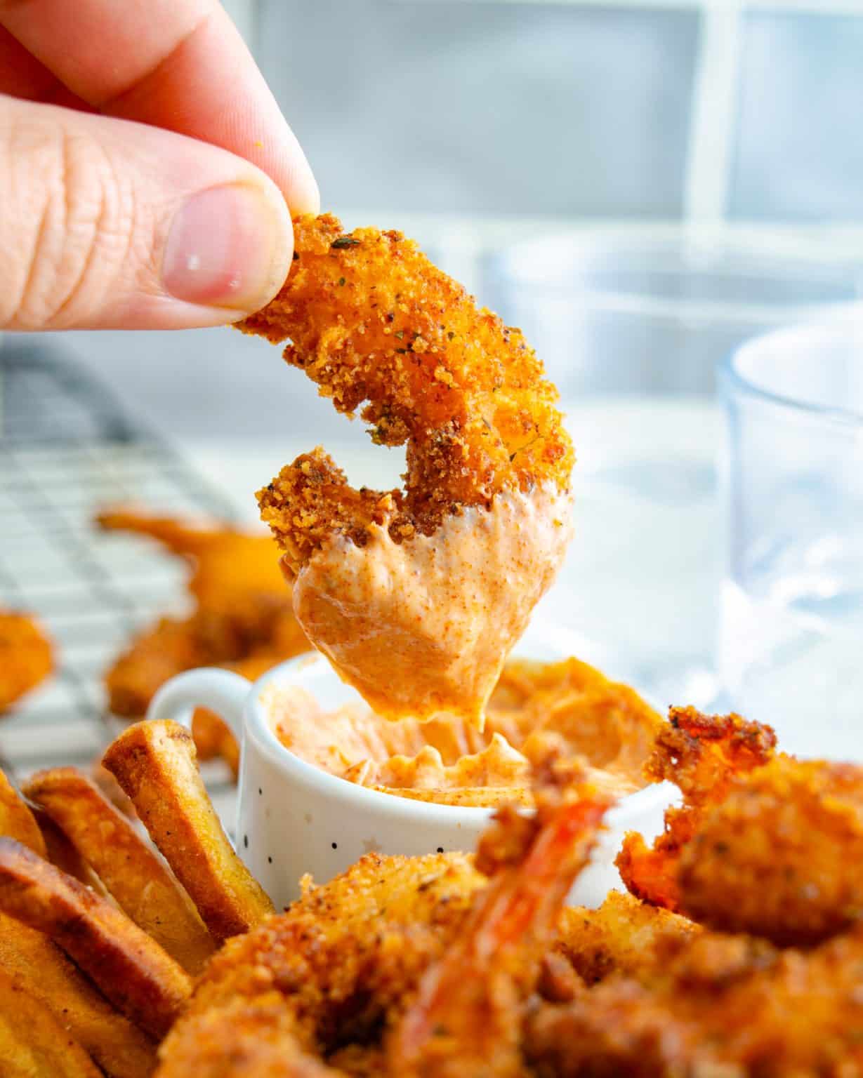 Popcorn Shrimp - Sweet Pea's Kitchen