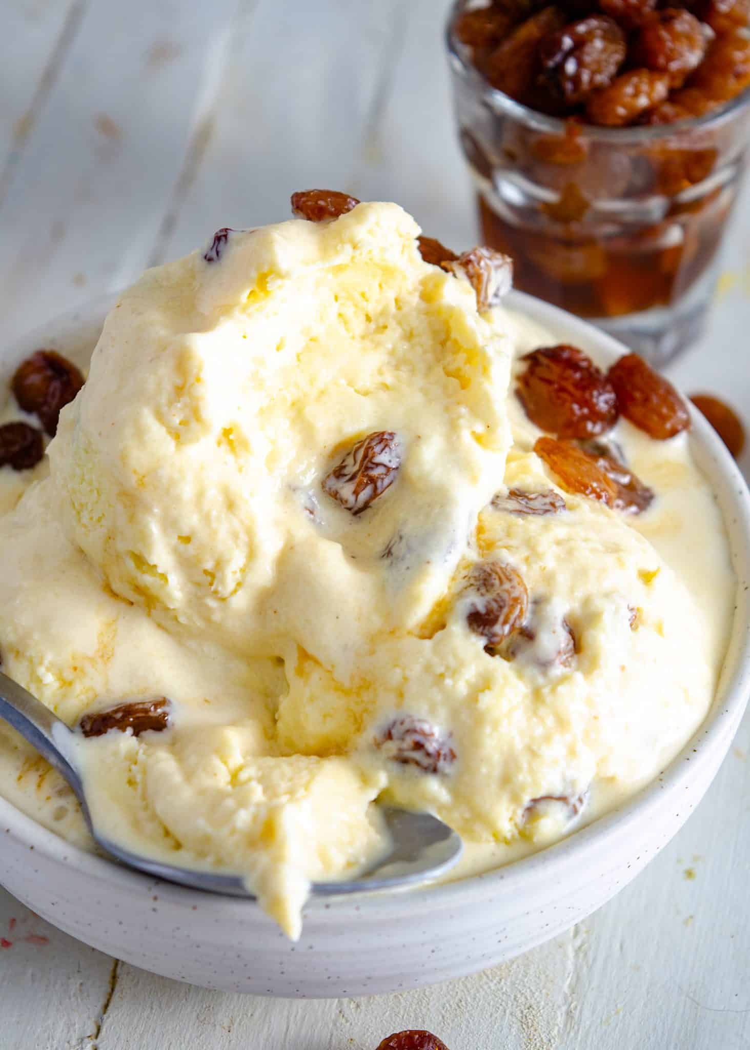 Rum Raisin Ice Cream - Sweet Pea's Kitchen